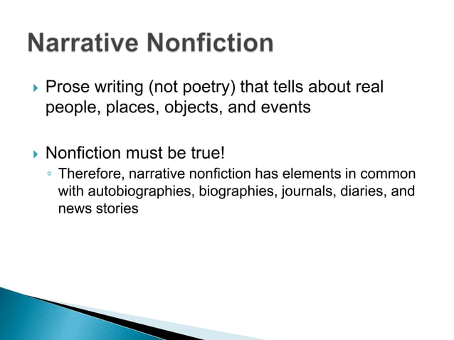 Narrative Accounts | PPTX
