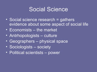 8 31 What Is Social Research | PPT