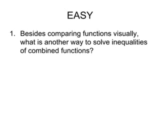 8.4 Inequalities Of Combined Functions | PPT