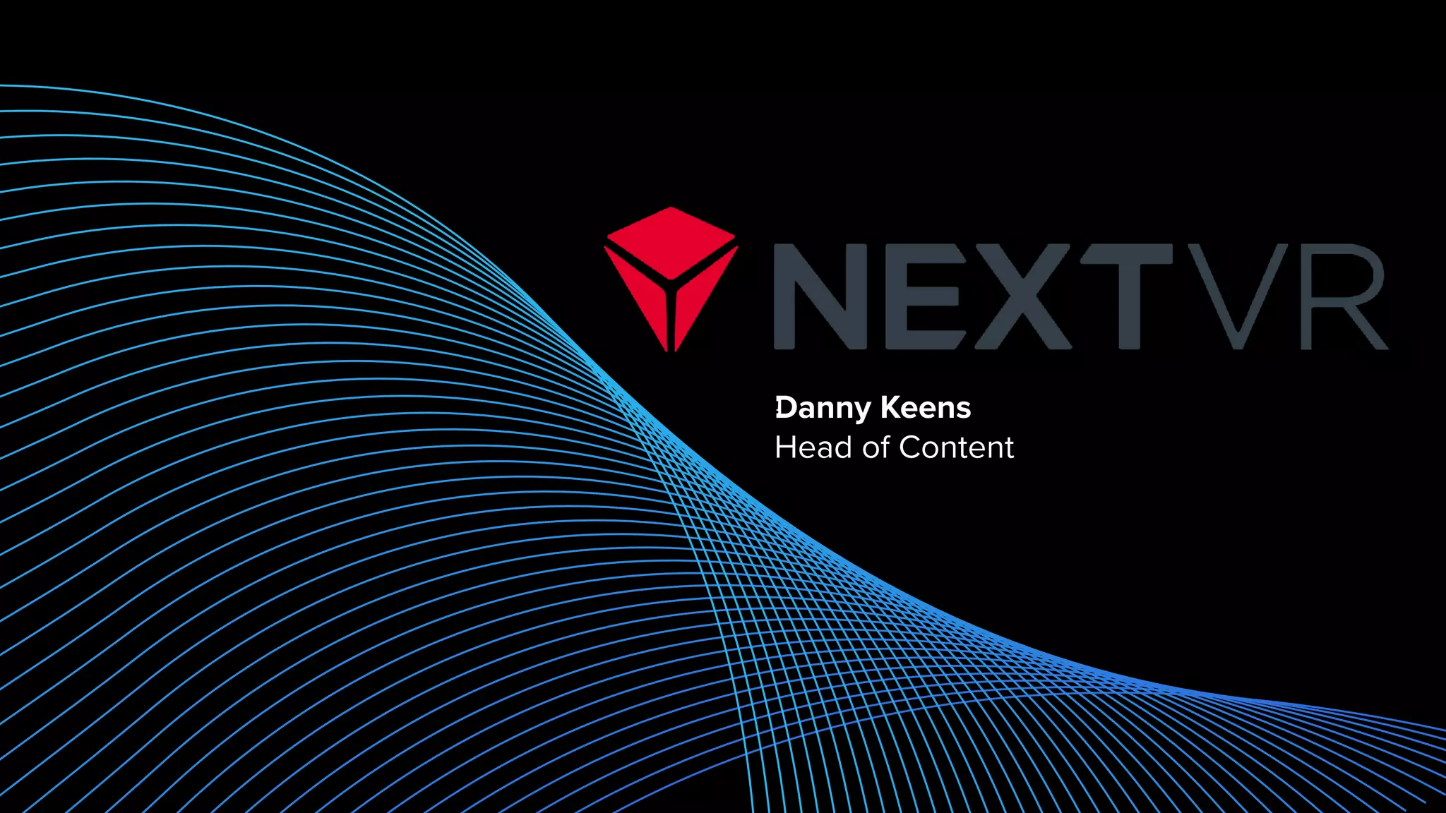 Danny Keens, NextVR | PPT