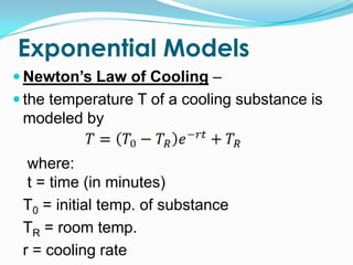 8.6 solving exponential and log equations | PPTX