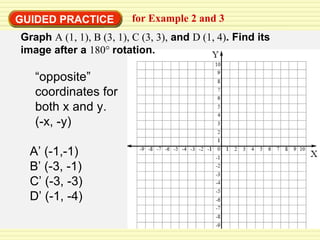 8.7 translations and rotations 2 | PPT