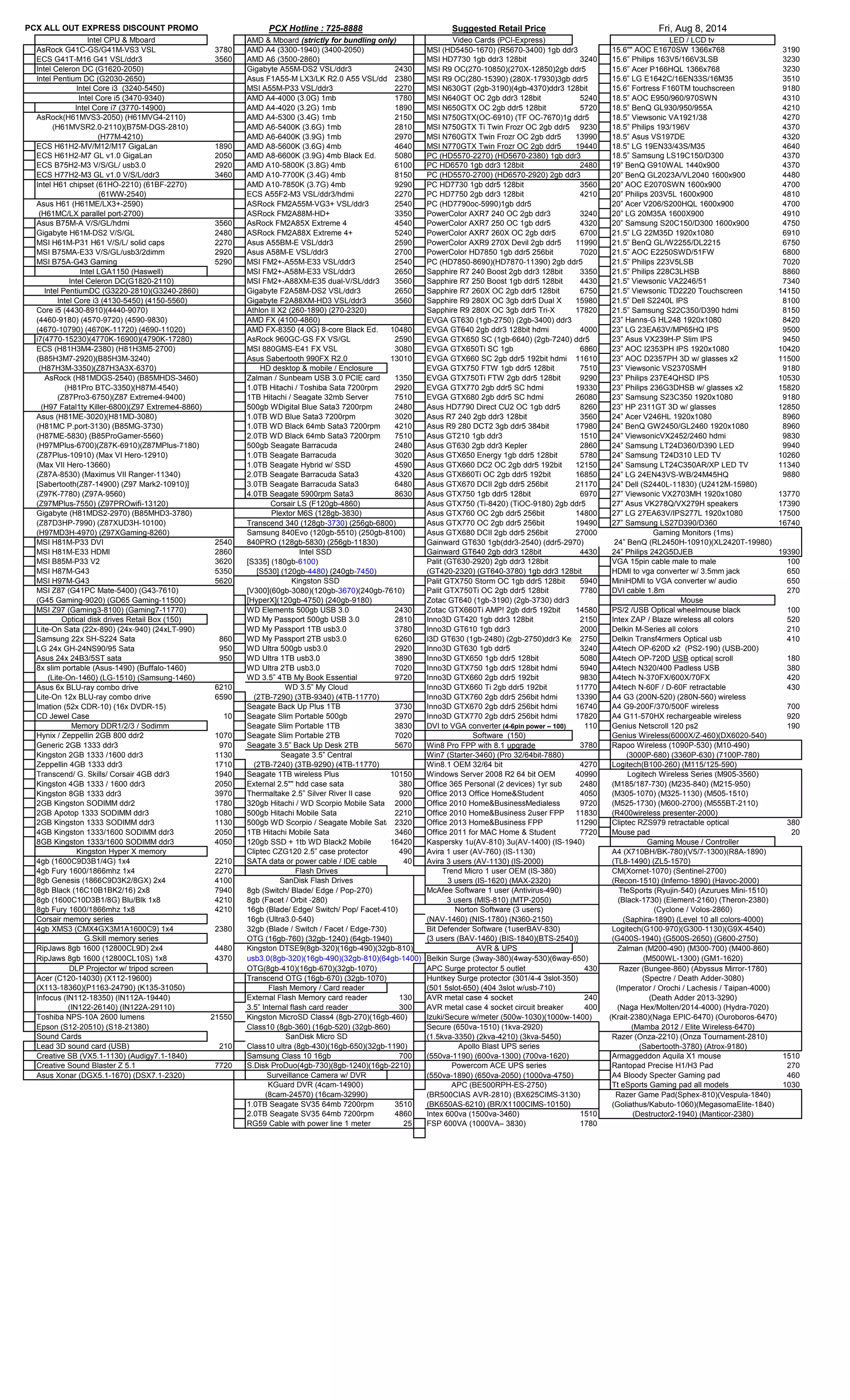 8 8-14-new-long srp price | PDF