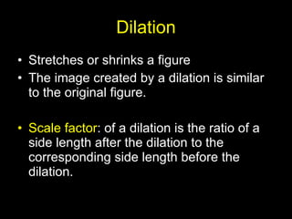 8.8 similarity and dilations 1 | PPT