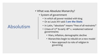 8. Absolute Monarchy | PPTX