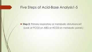 8-Acid Base Balance for medical student ppt | PDF