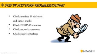CCNA Advanced EIGRP Configuration and Troubleshooting | PPTX