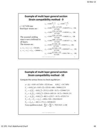 Lec07 Analysis and Design of Doubly Reinforced Beam (Reinforced ...