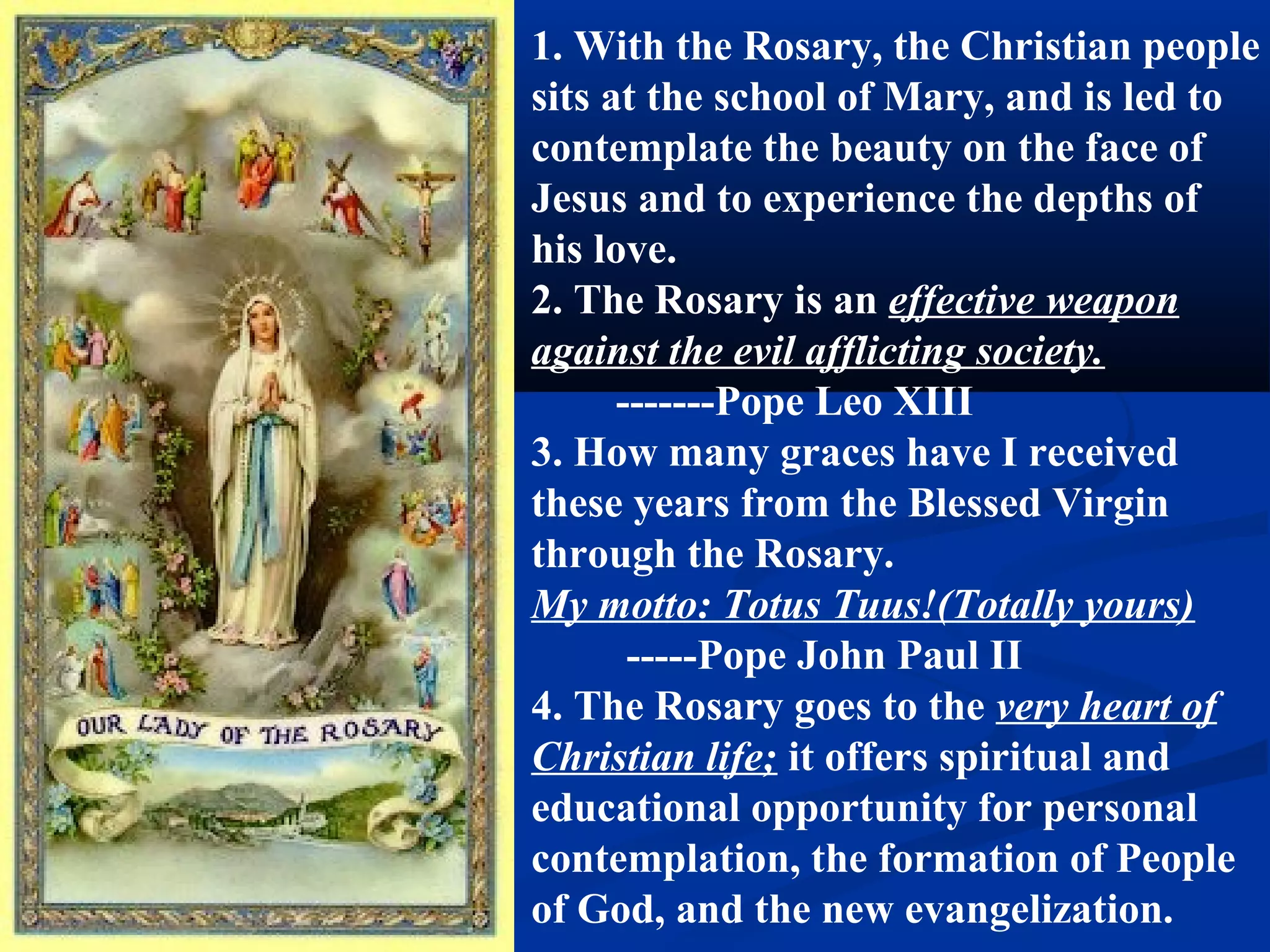 8. Apostolic Letter on Rosary | PPT