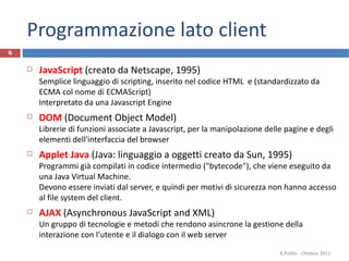 8. Architetture web | PPT