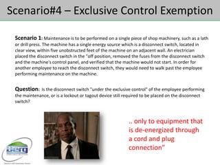 Engineering LOTO of how to apply LOTO at work place | PPT