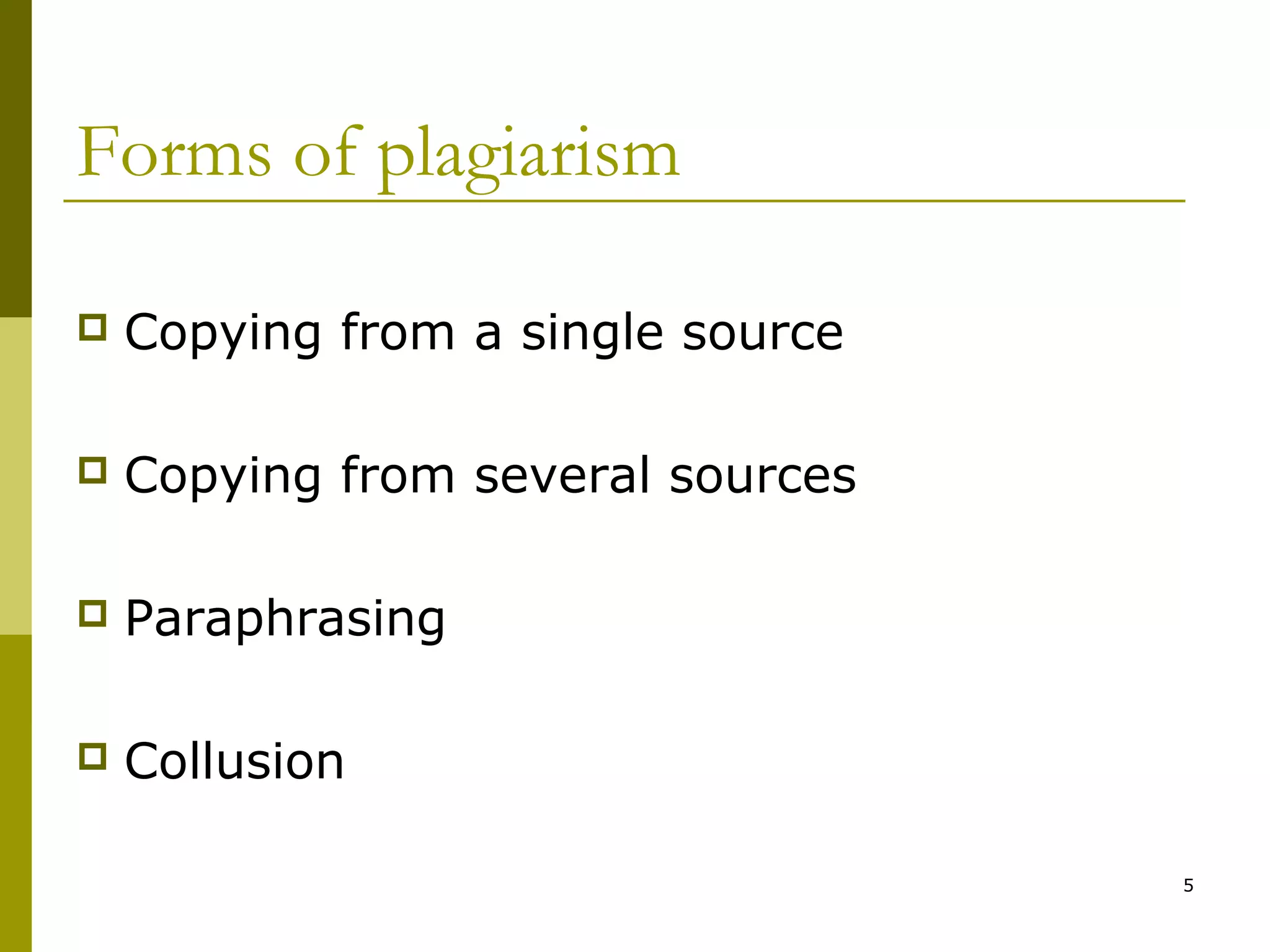 8 avoiding plagiarism-khalid | PPT