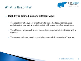 Video Game Usability Testing - Answering the Why | PPT