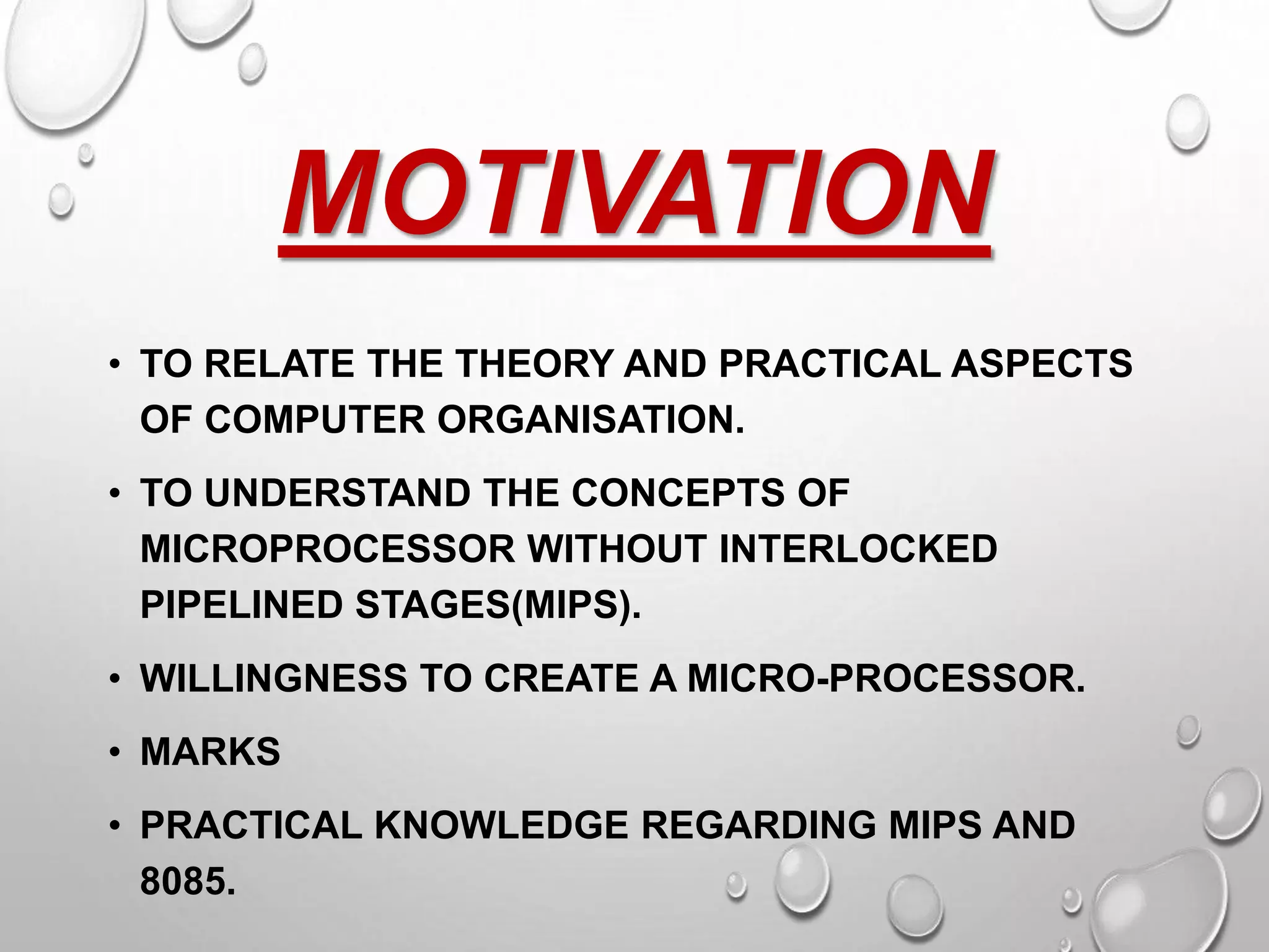 8 bit mips-processor | PPTX | Operating Systems | Computer Software and Applications