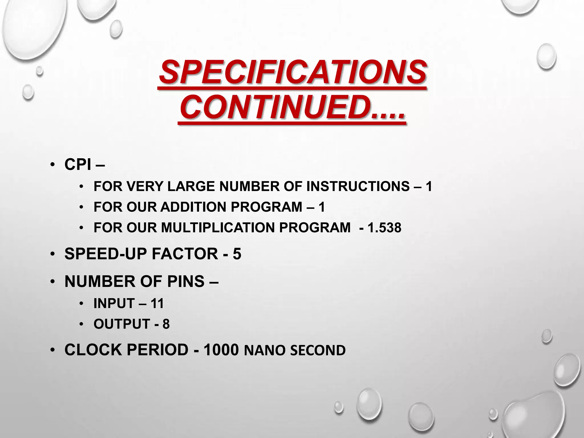 8 bit mips-processor | PPTX | Operating Systems | Computer Software and Applications