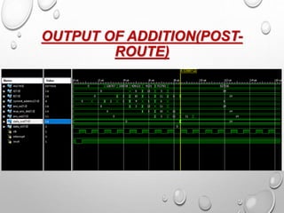 8 bit mips-processor | PPTX | Operating Systems | Computer Software and Applications