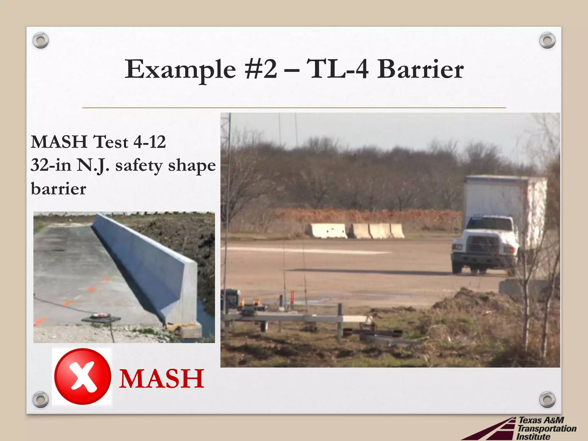 Manual for Assessing Safety Hardware (MASH) 2016 Implementation: What ...