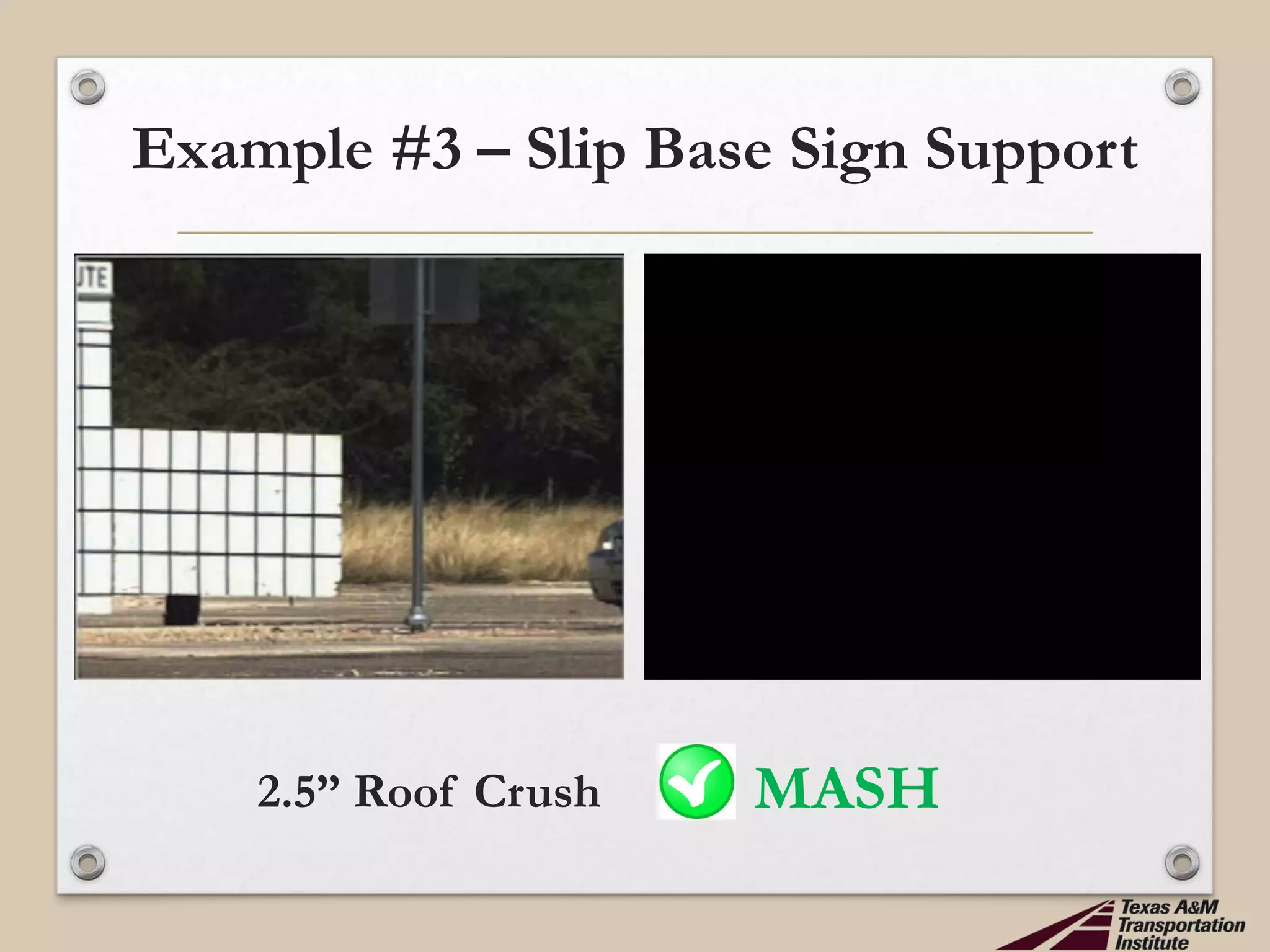 Manual for Assessing Safety Hardware (MASH) 2016 Implementation: What ...