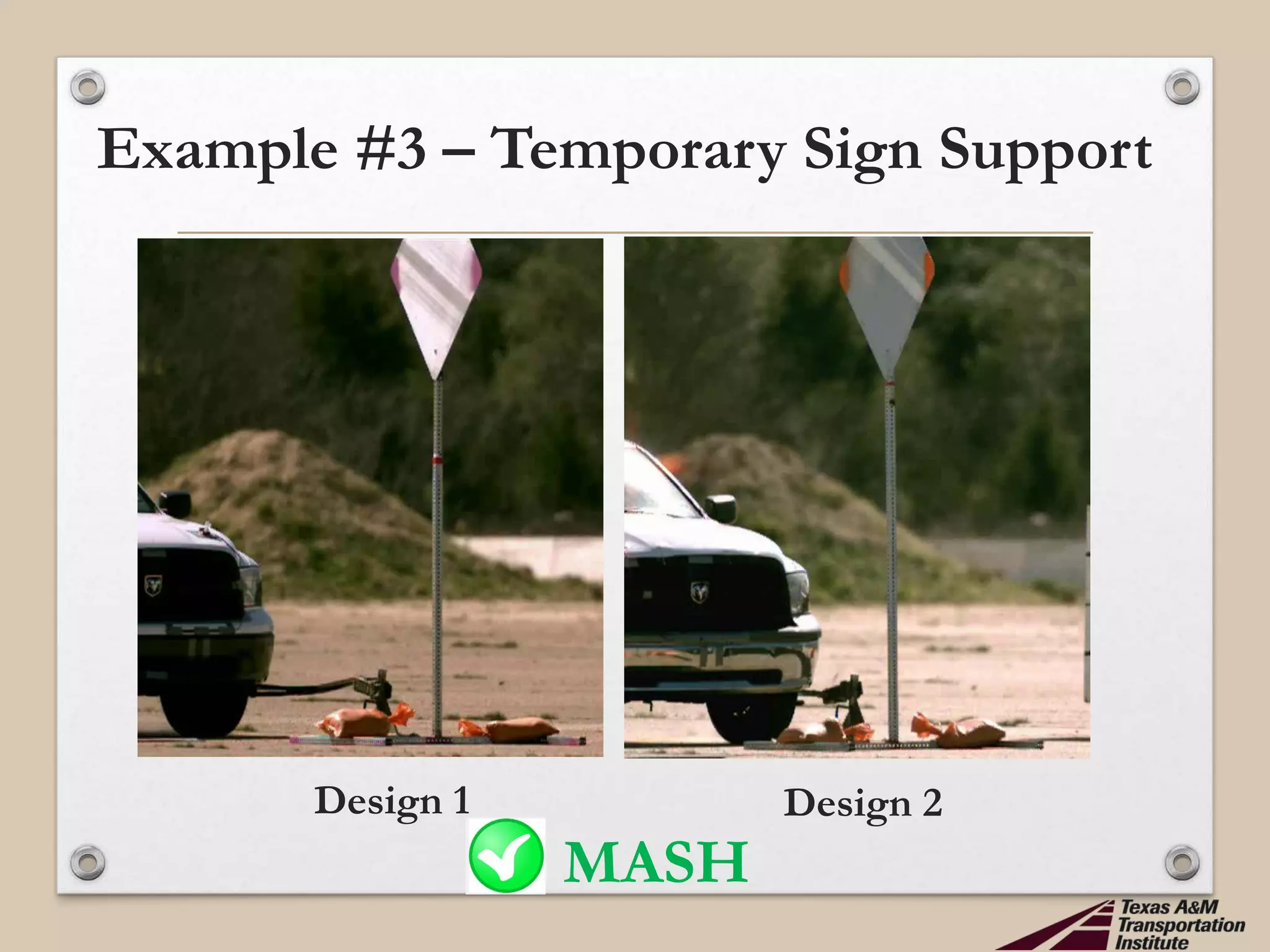 Manual for Assessing Safety Hardware (MASH) 2016 Implementation: What ...