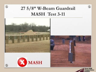 Manual for Assessing Safety Hardware (MASH) 2016 Implementation: What ...