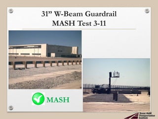 Manual for Assessing Safety Hardware (MASH) 2016 Implementation: What ...