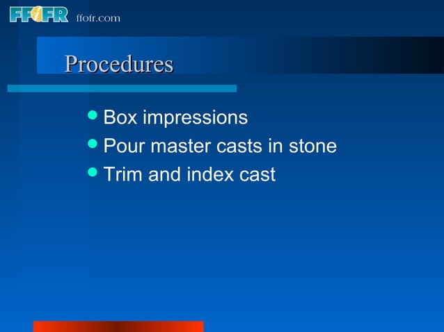 8.boxing impressions and making casts | PPT | Oral care | Personal Care