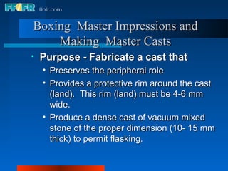 8.boxing impressions and making casts | PPT