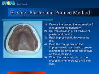 8.boxing impressions and making casts | PPT