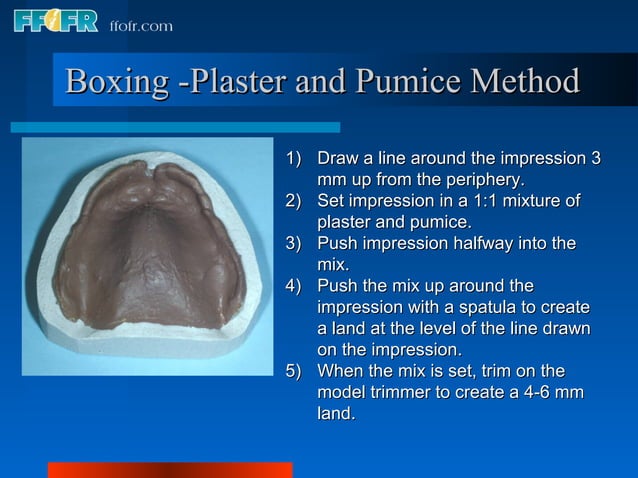 8.boxing impressions and making casts | PPT | Oral care | Personal Care