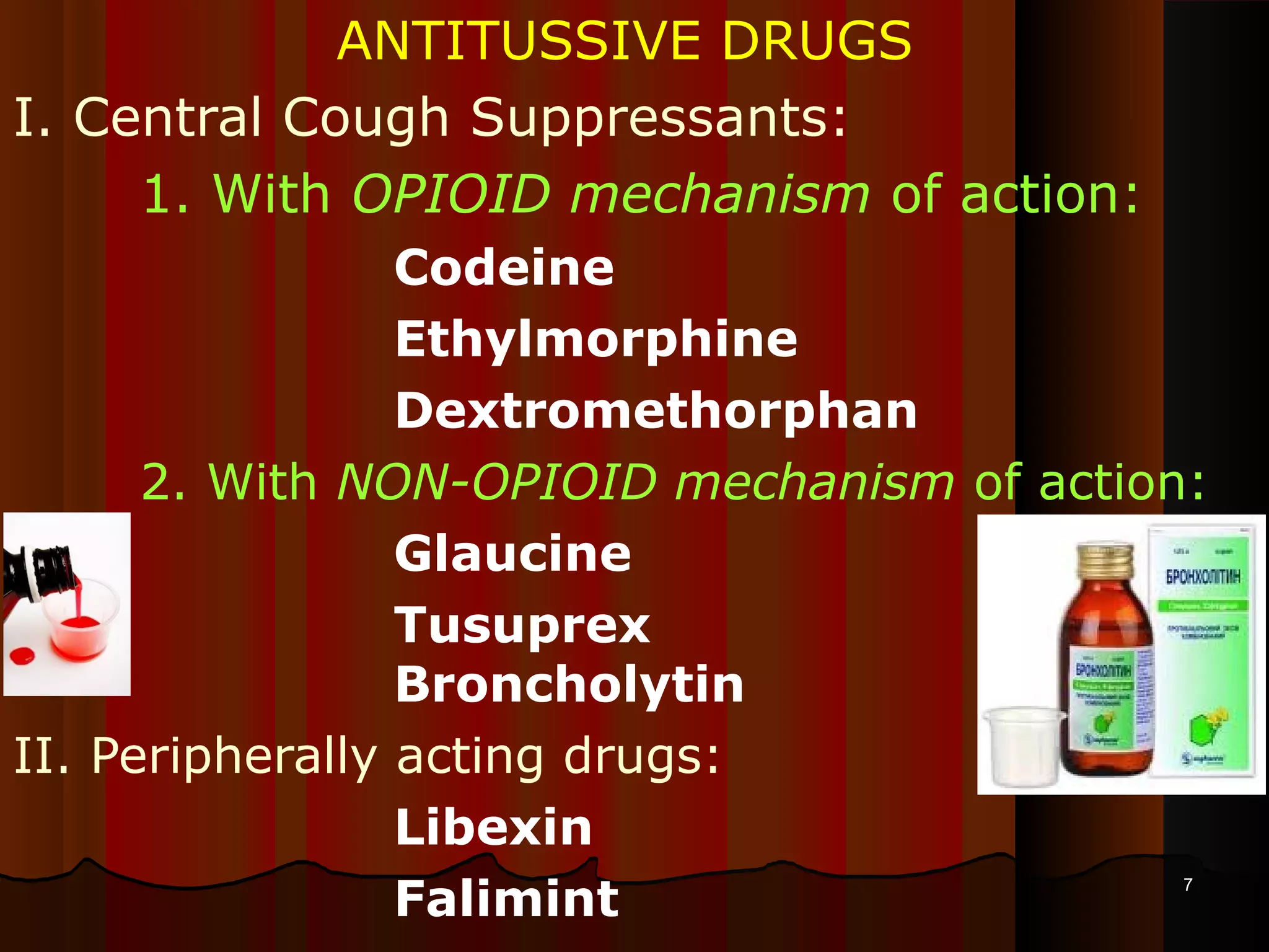 Pharmacology of the Respiratory System | PPT