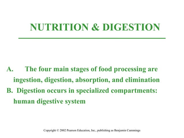 8 campbell chapter-41_digestion | PPT | Digestive Disorders | Diseases and Conditions