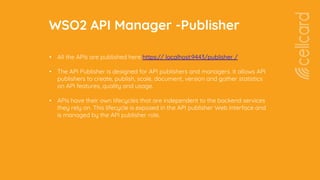[WSO2Con Asia 2018] Managing API Integrations with WSO2 API Manager | PPT