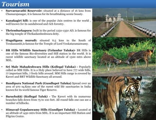 Chamarajanagar District Profile | PPTX