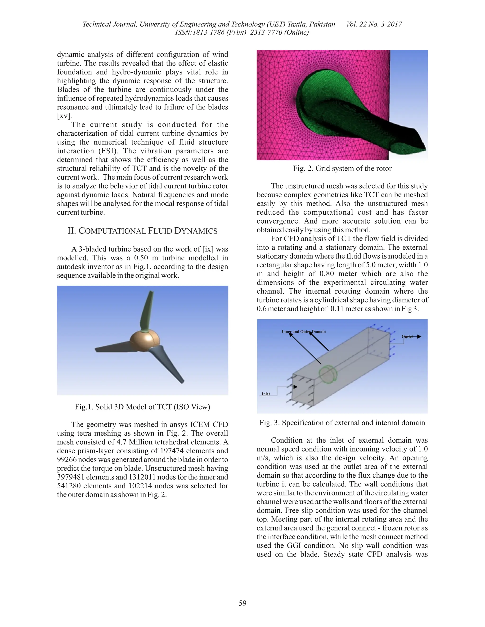 8 Characterization Of Tidal Current Turbine Dynamics Using Fluid