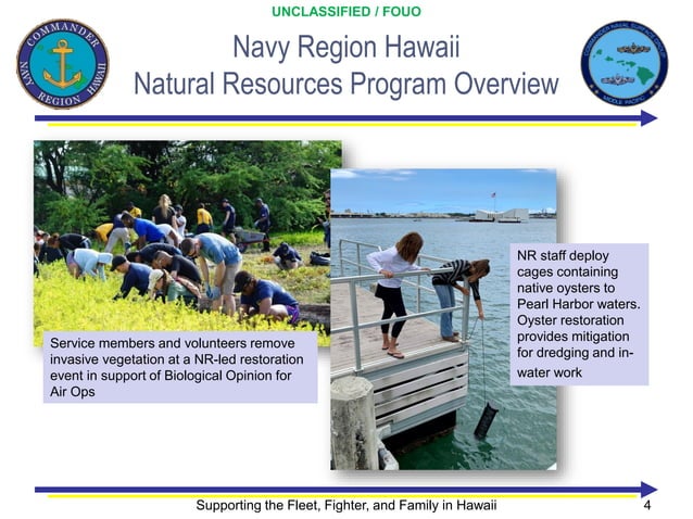 Navy Region Hawaii Natural Resources Program Overview | PPT