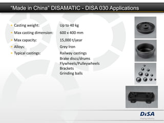 Complete foundry solution disa | PPTX