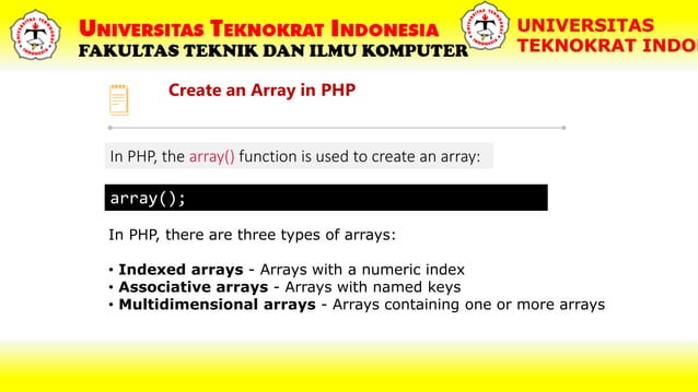 8 covid19 - chp 07 - php array (shared) | PPT