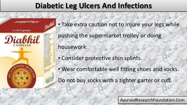 Diabetic Leg Ulcers And Leg Infections