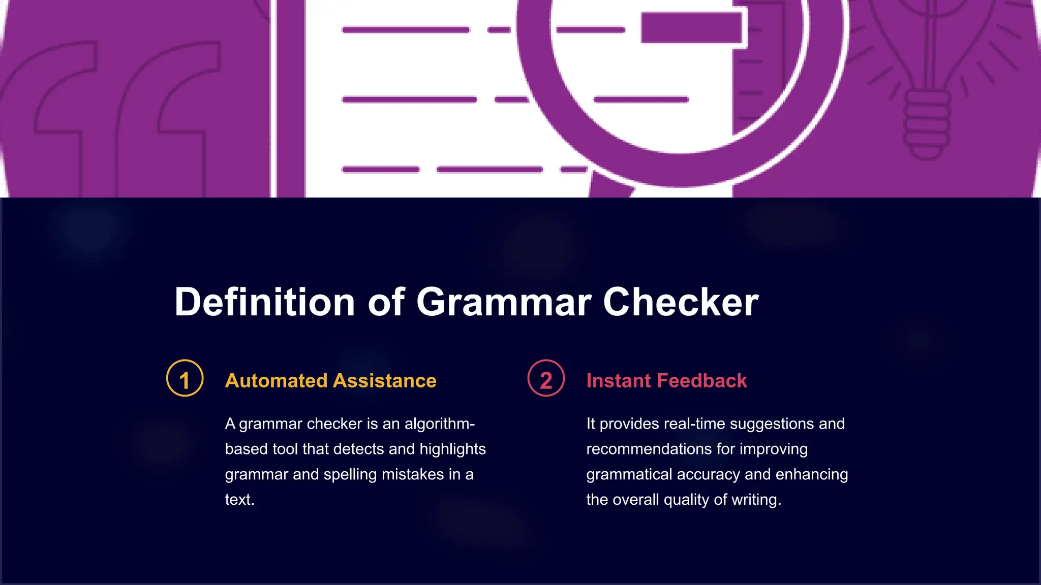 8 Differences Between Proofreading-and-Grammar-Checker | PPT