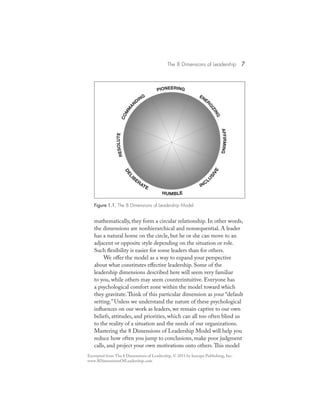 8 Dimensions of Leadership - Part1 Excerpt | PDF