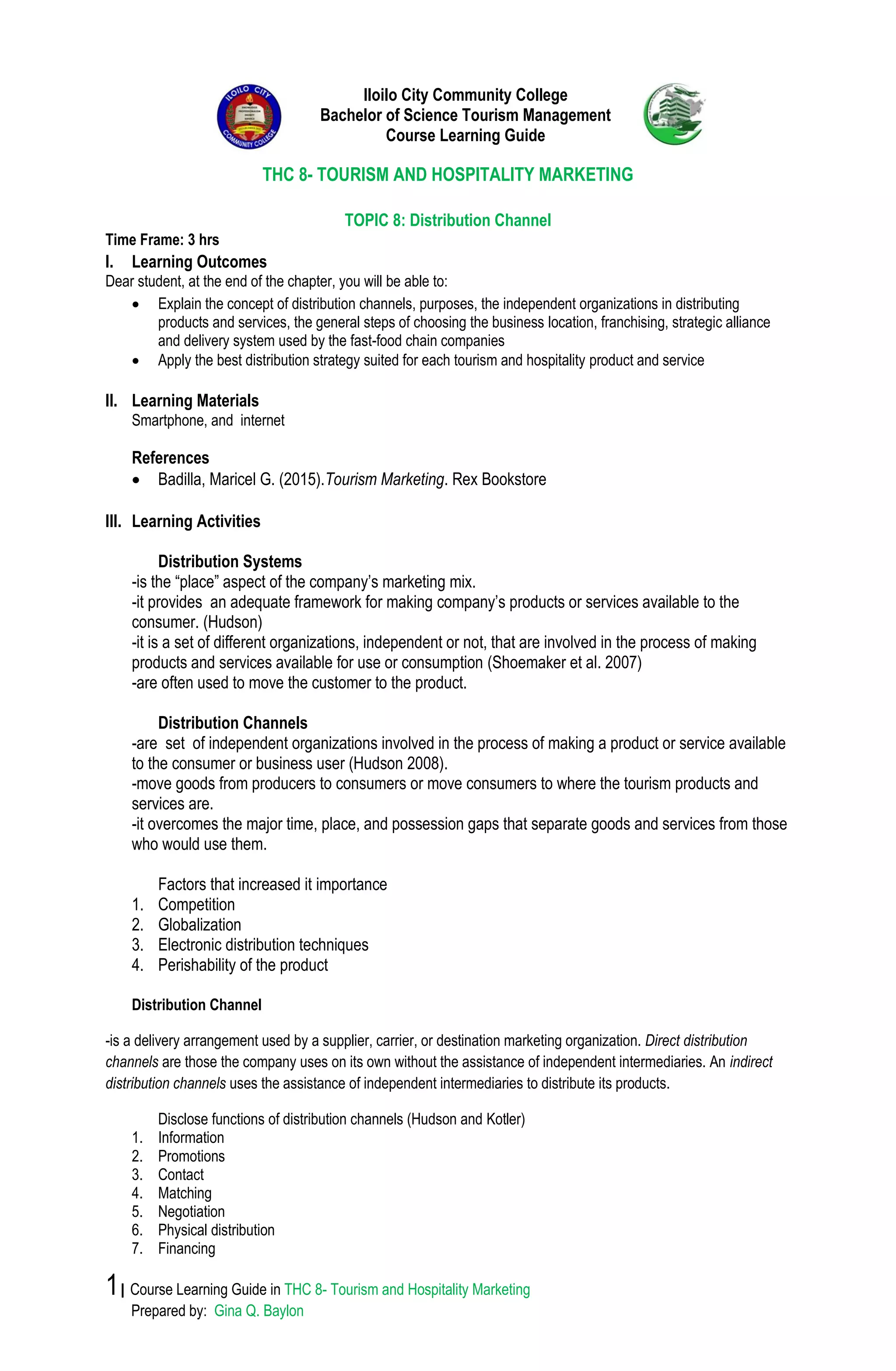 8 distribution-channel | PDF
