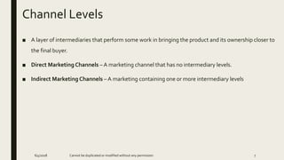 DISTRIBUTION STRATEGIES AND CHANNEL DEVELOPMENT | PPT
