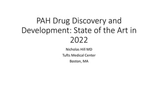 PAH Drug Discovery and Development: State of the Art in 2022 | PPT