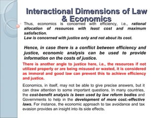 Economic Analysis Of Law | PPT