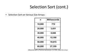 8 elementary sorts-selection | PPTX