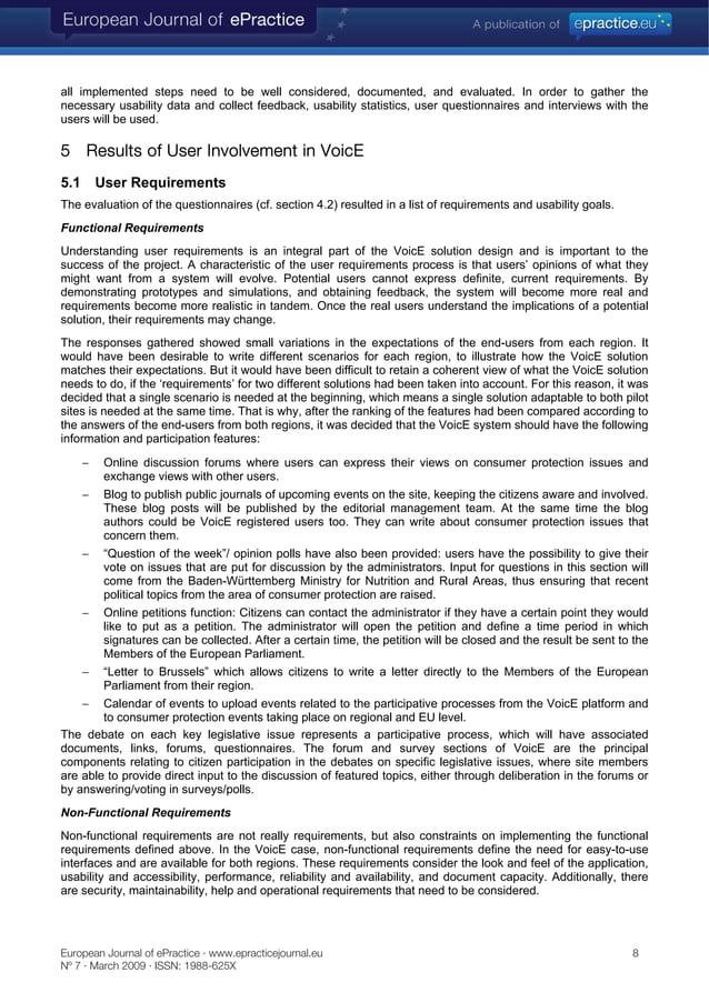 Usability Engineering in eParticipation | PDF