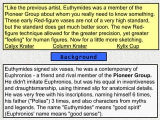 8. Euthymides Belly Amphora | PPT | Design | Fine Art