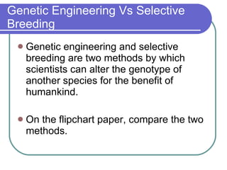 8.evolution and genetic engineering | PPT