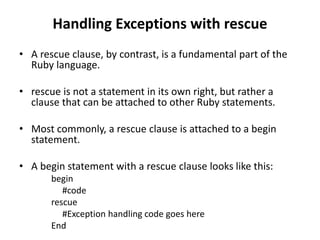 8 Exception Handling | PPT