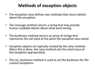 8 Exception Handling | PPT